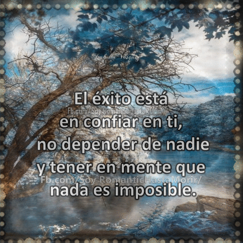 FRASES Y GIFS: EL EXITO