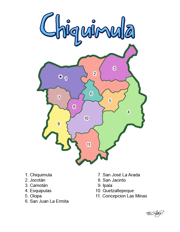 DEPARTAMENTO DE CHIQUIMULA - GUATEMALA