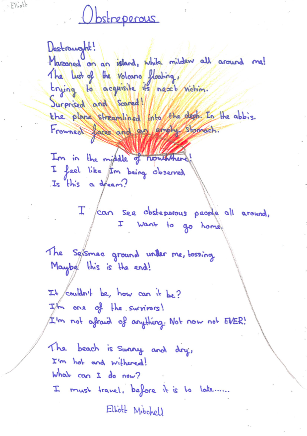 Every Child is a Writer!: Volcano Poems