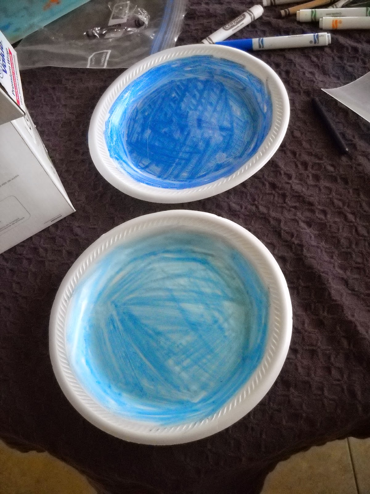 Just Moseyn' Along: Paper Plate Aquarium