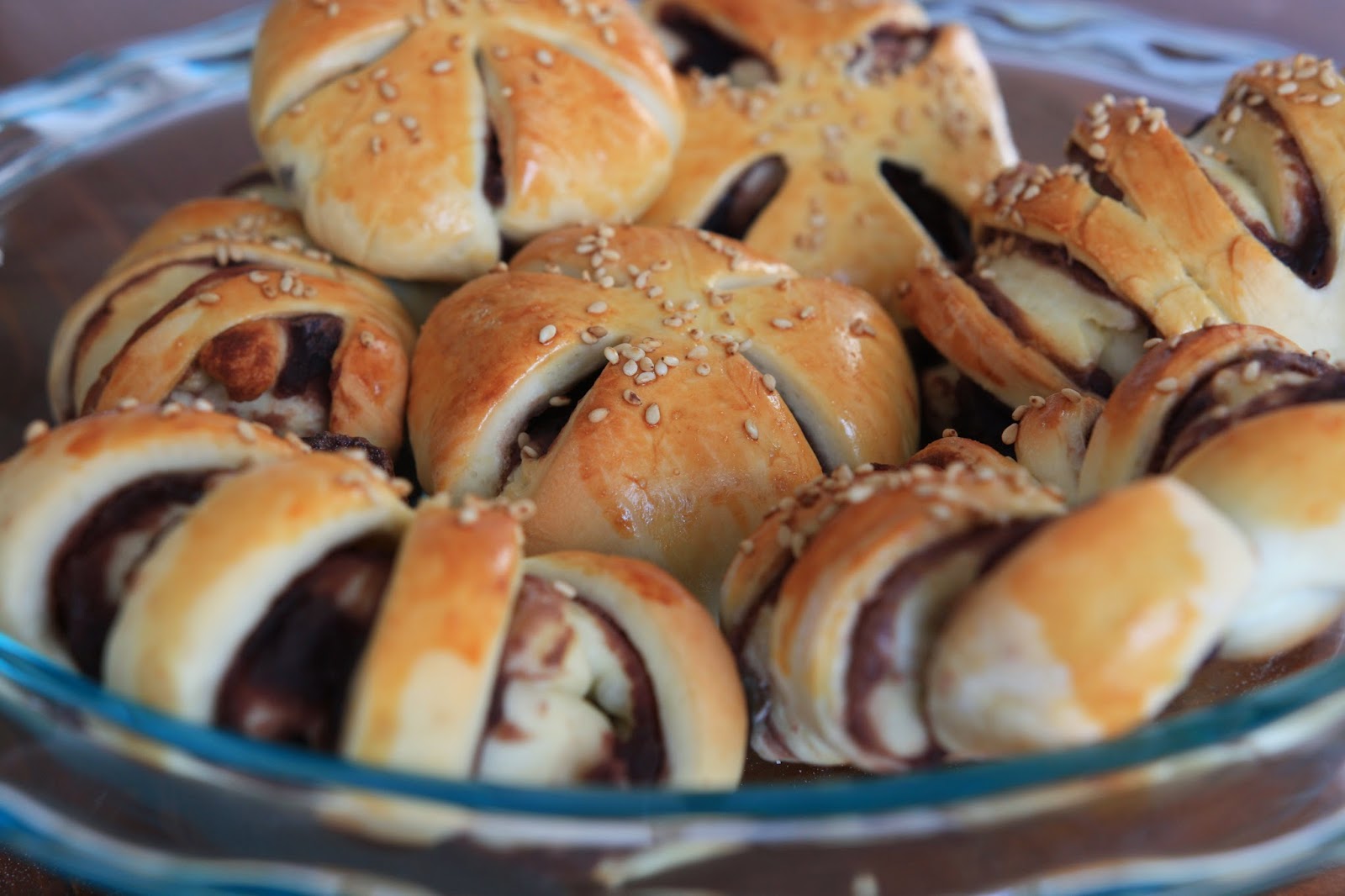 Roti Kacang Merah [ Red Bean Bun ] | Pimentious