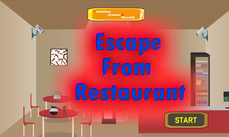 OnlineGamezWorld Escape From Restaurant Solución - Juegos de Escape Online