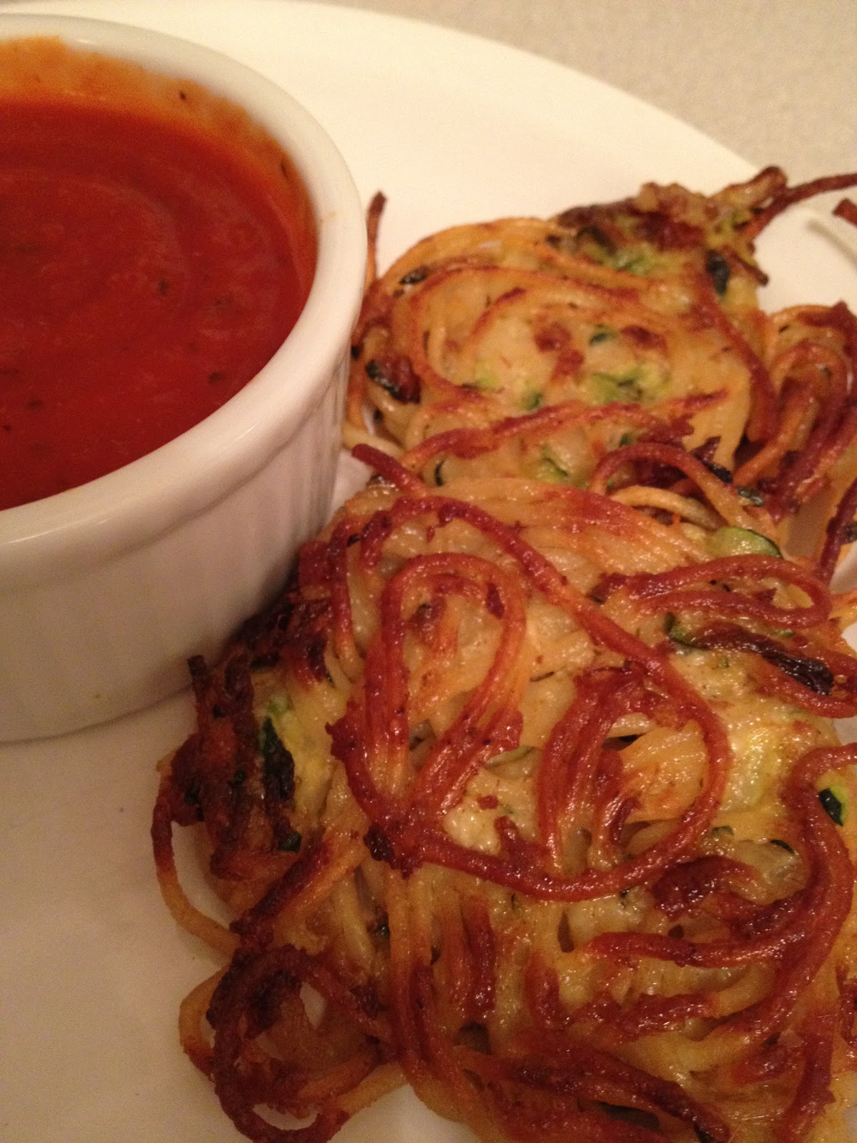 Spaghetti & Zucchini Pancakes (and a Compare & Swap Taste Test)