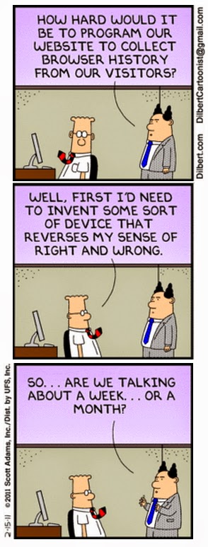 Clarence Oddbody: Let's see…. Save money, or help the environment...