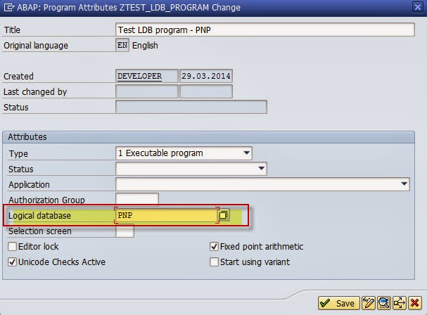 An SAP Consultant: HR ABAP - Step by step instructions to create HR ABAP report using LDB PNP