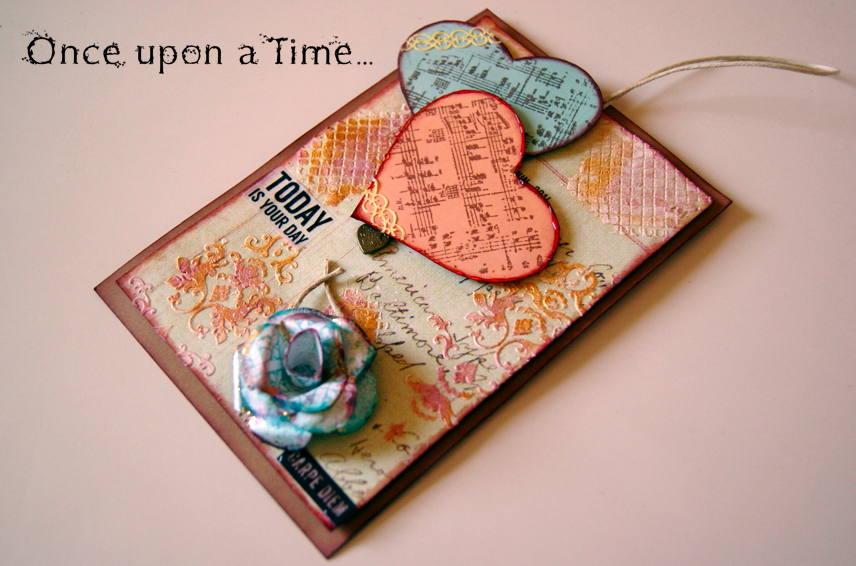 Once upon a time...: Tag con relieve