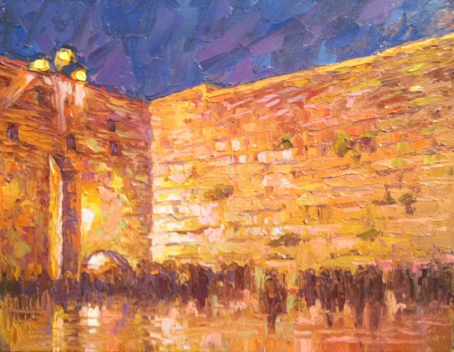 A Painter's Journey: "GOING HOME", 20 X 16, and "EVENING PRAYERS AT THE ...