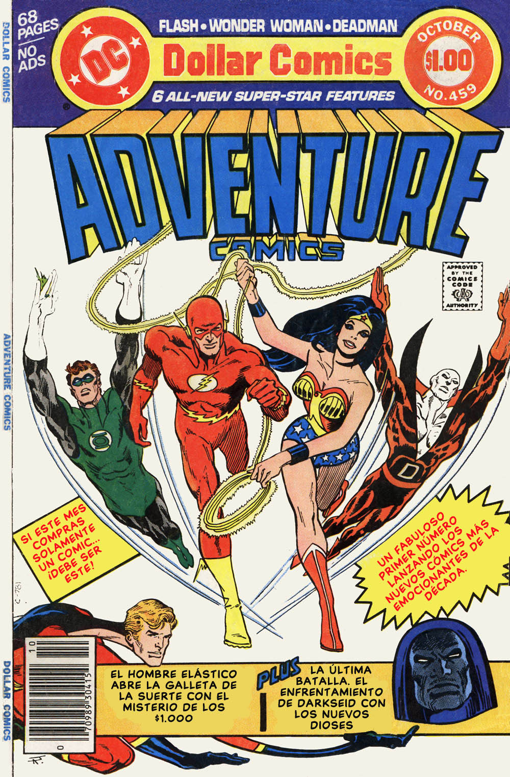 EL COMETA DE KEYSTONE CITY: Barry Allen: Adventure Comics #459 a 466
