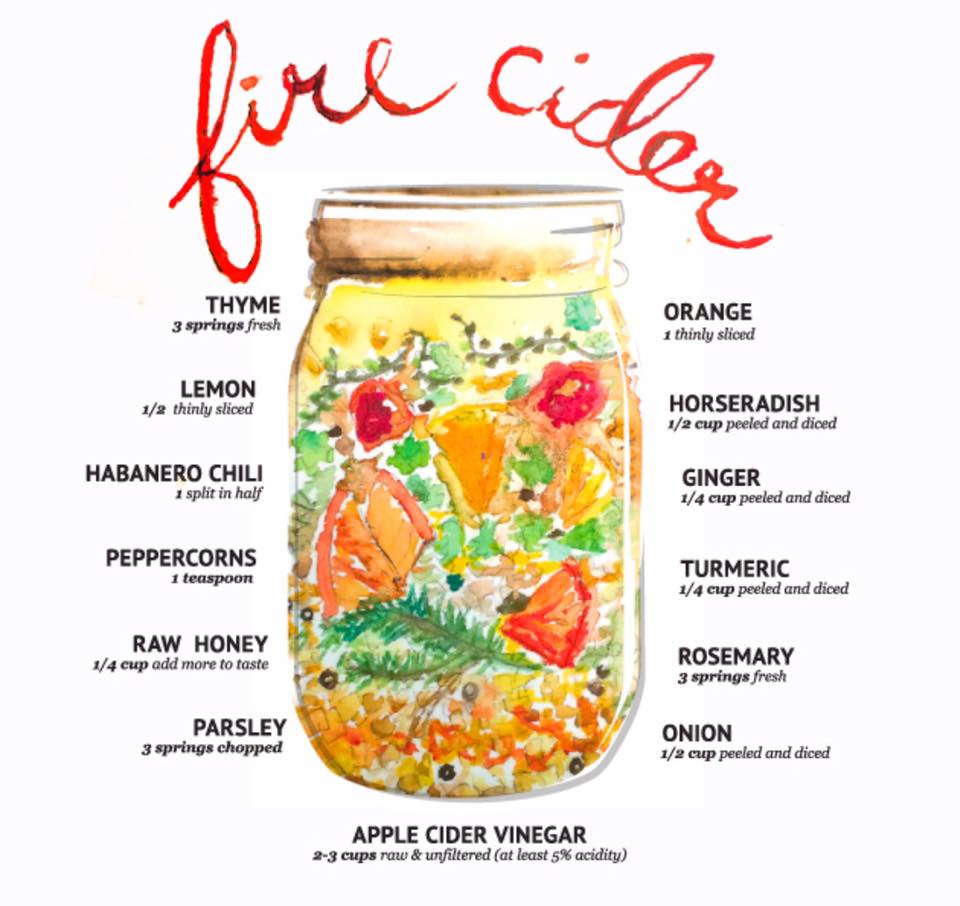 Farmgirl Freckles: Fire Cider~ Master Tonic Brew For The Winter Season