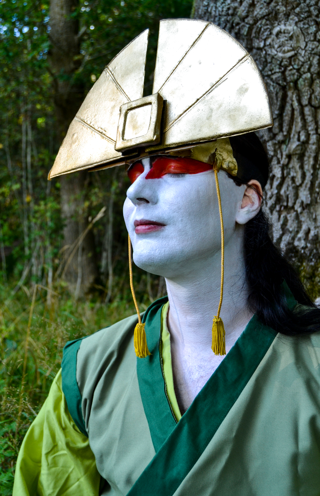 The Avatar of the Earth Kingdom - my Kyoshi cosplay - Stendhals Creativity