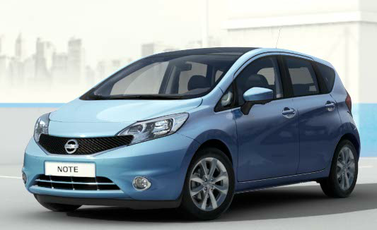 Nissan Note 2 (2013 à 2017) - Couleurs, code peinture