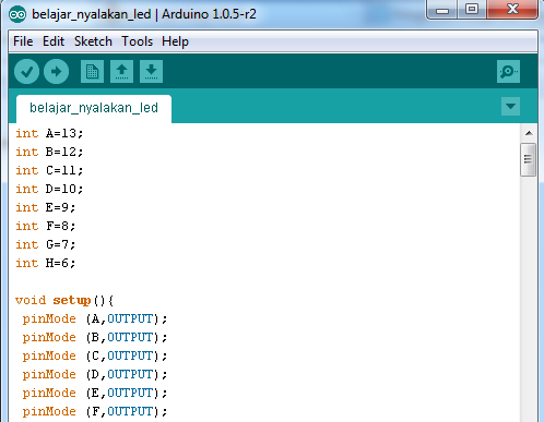 Cara menyalakan Lampu Led dengan Arduino - Ilmu Itu Indah