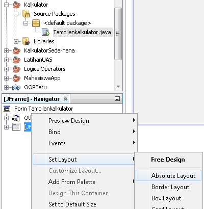 Program Kalkulator Sederhana