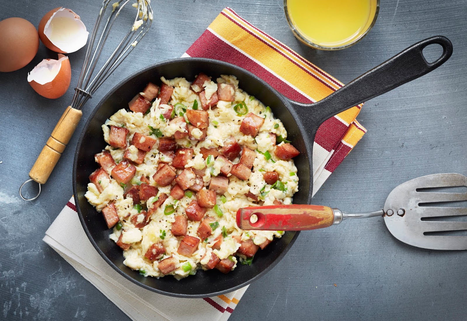 SPAM® and Eggs = SPAMbled™ Eggs | Foodie Quine - Edible Scottish Adventures