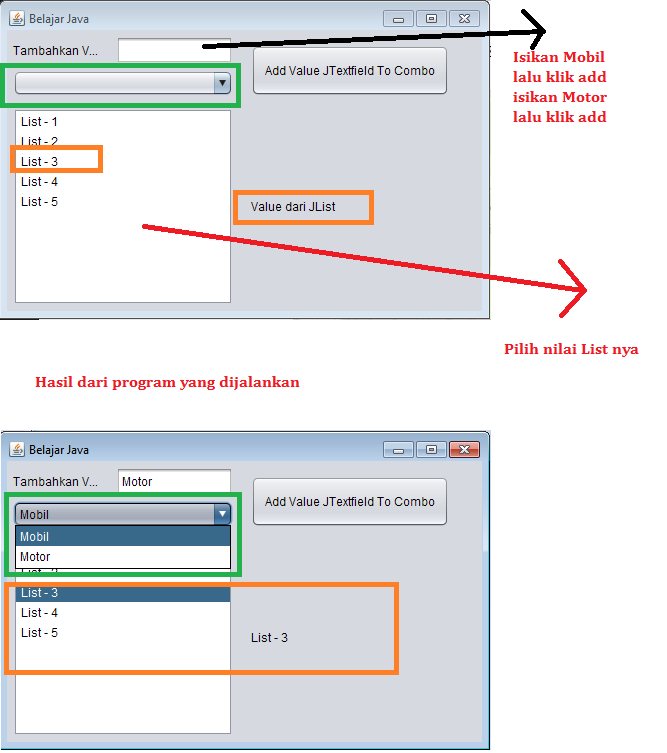 Inspirasi & Seni Technology: Belajar Java dengan Netbean - 4 ( set dan ...