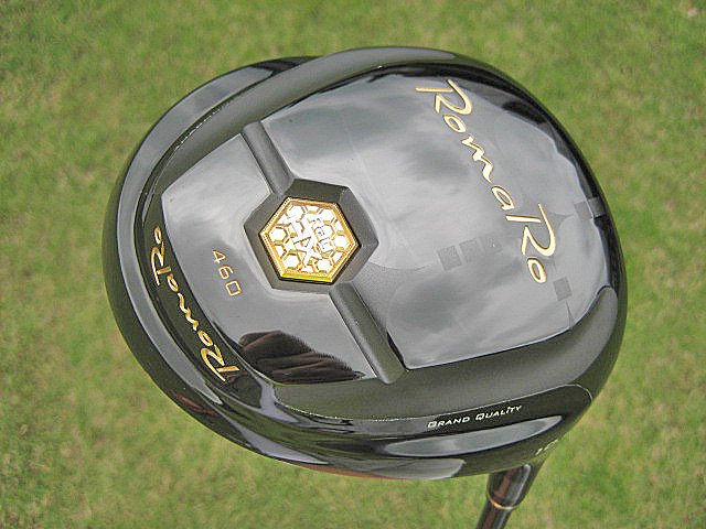 Japanese Golf Clubs: Romaro Ray 460HX Black/Gold Driver