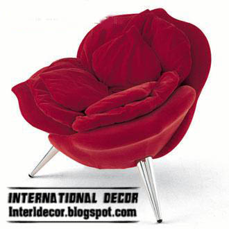 Modern Flower chairs styles, colors 2013