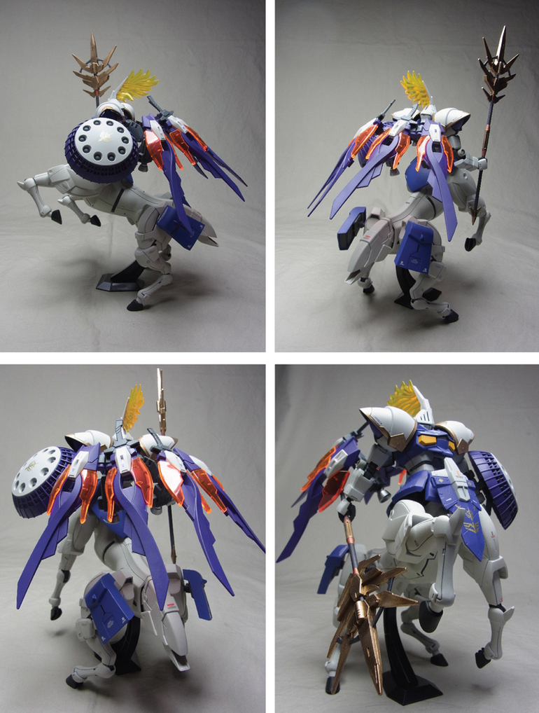 Custom Build: HGBF 1/144 Gyancelot [Kentauros]