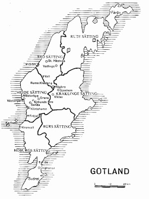 Karta över Gotland Regionen Stora | Karta över Sverige, Geografisk ...