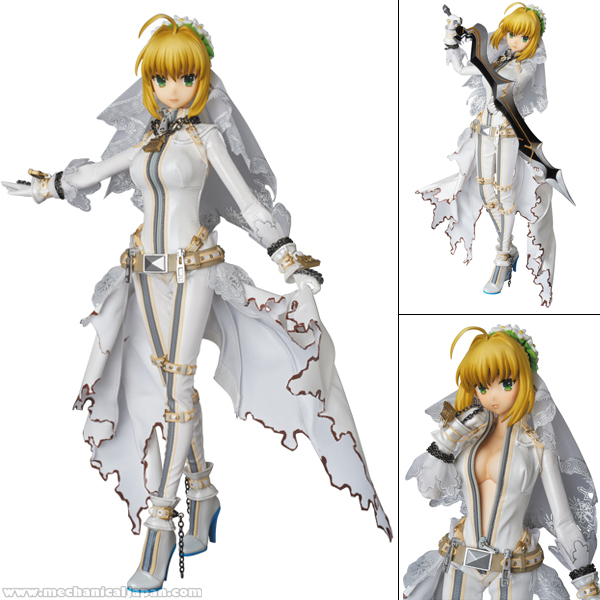 Fate/Extra CCC - Saber Bride - Real Action Heroes No.740 RAH (Medicom Toy)