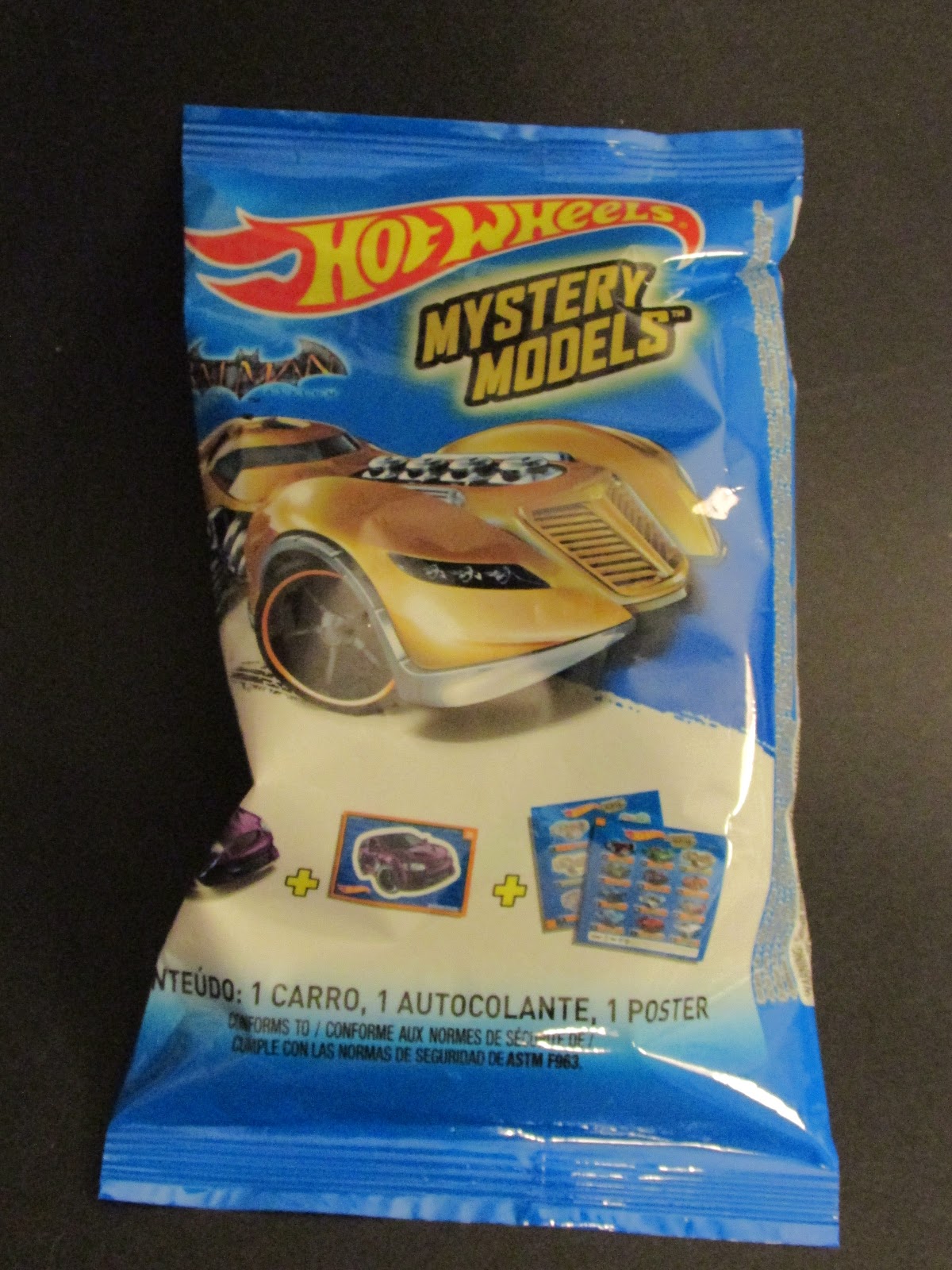 My Best Toys: Hot Wheels Mystery Models - Golden Batman "Arkham Asylum ...