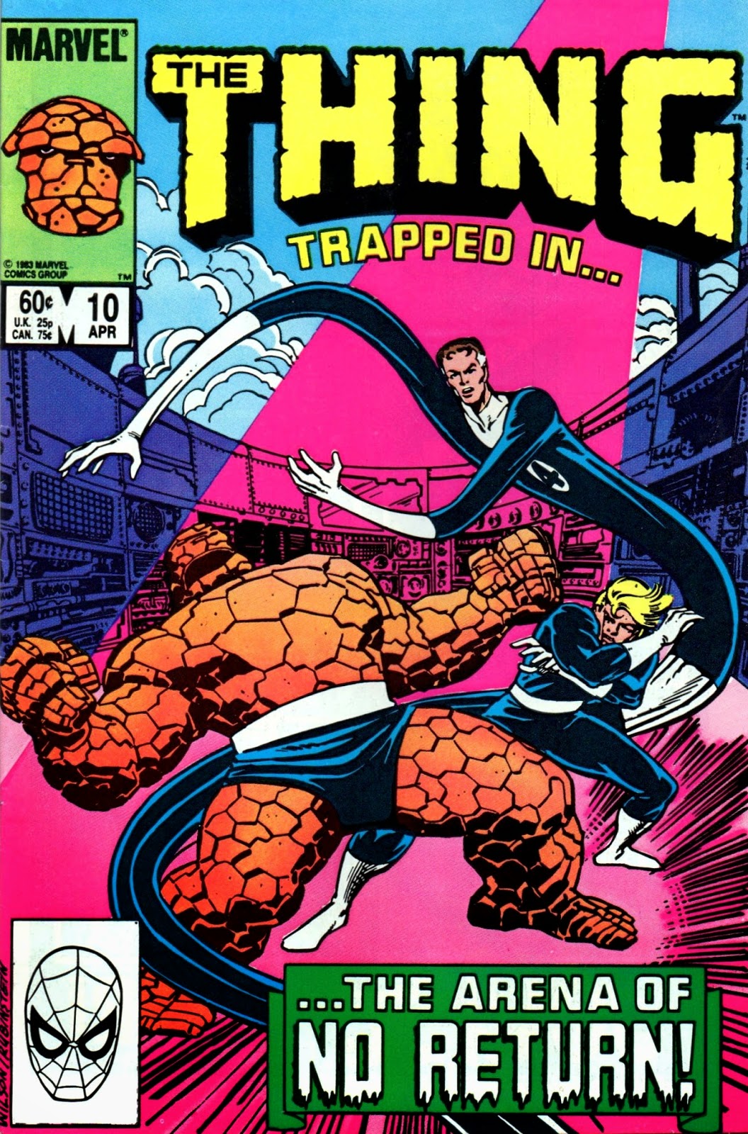 CRIVENS! COMICS & STUFF!: PART TWO OF THE THING COVER & SPLASH PAGE ...