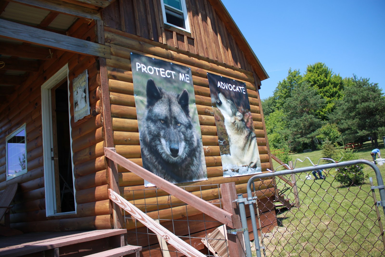 Reflections of katlupe: Visiting The Wolf Mountain Nature Center