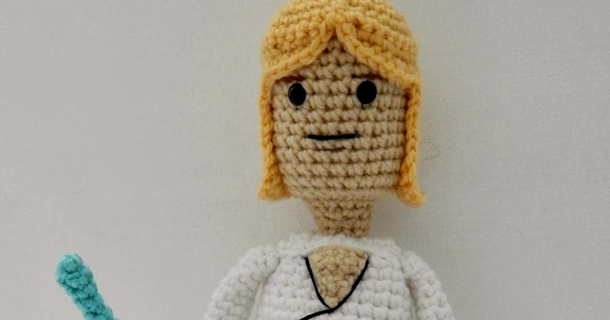A[mi]dorable Crochet: Luke Skywalker Lego Man Pattern