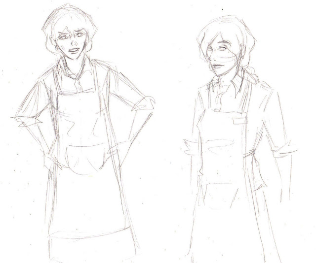 Interactive Narrative: Designs (Main Characters)