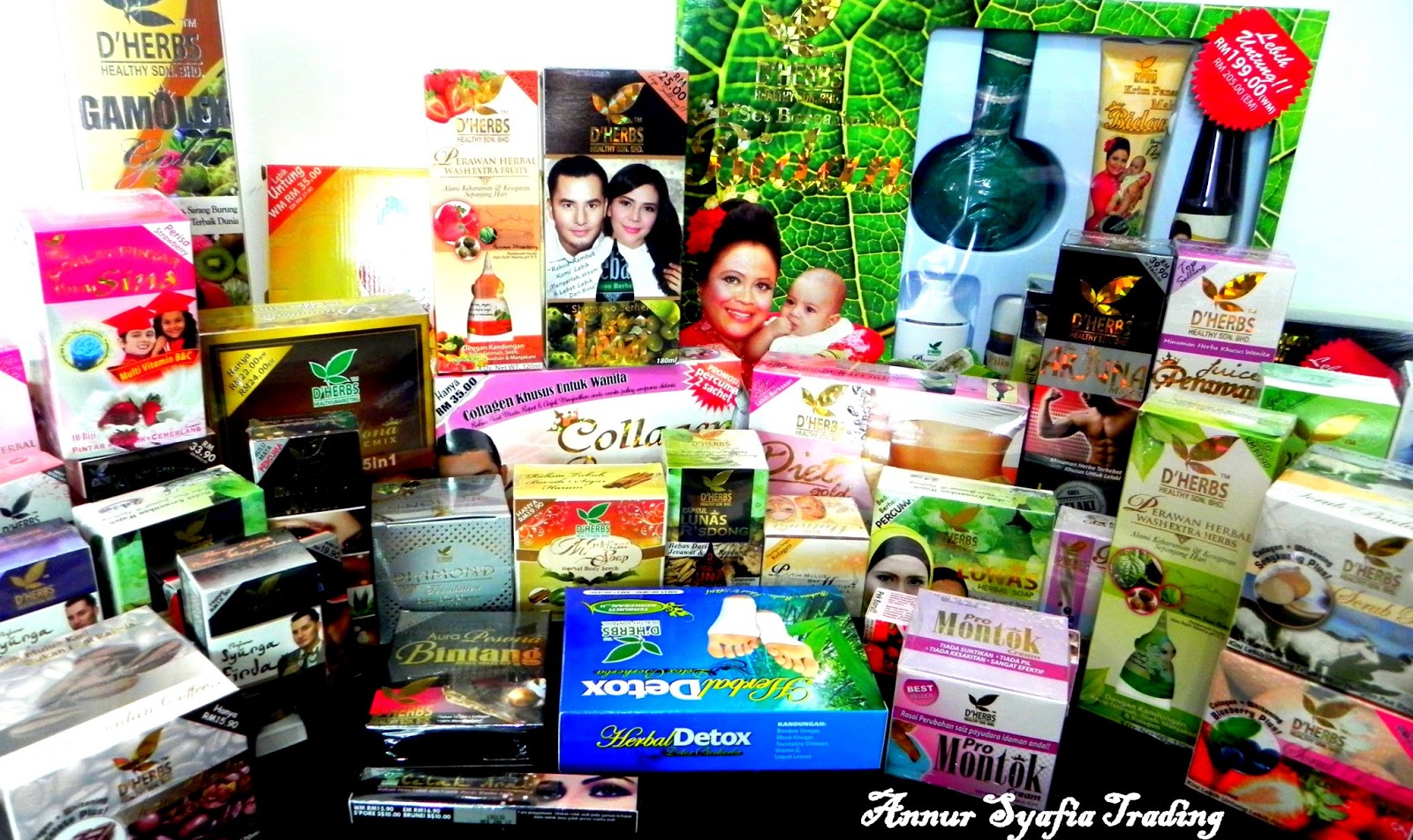 Annur Rupawan: Rangkaian Produk D'Herbs