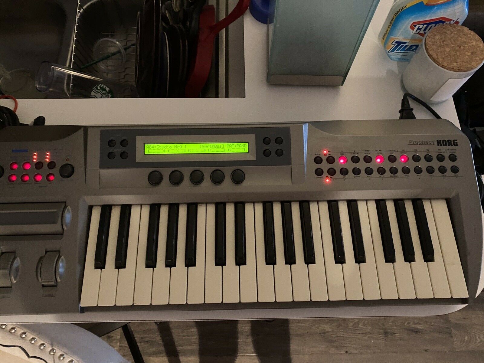 MATRIXSYNTH: KORG Prophecy SSP-1 Physical Modelling Synthesizer