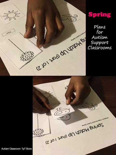 Autism Classroom: Language Based Activities and Printables for Spring