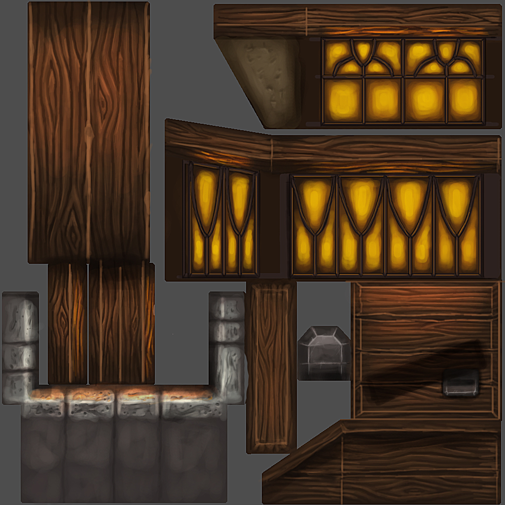 OJ ENVIRONMENT ARTIST BLOG: Blizzard Styled Texture Painting & Modular ...