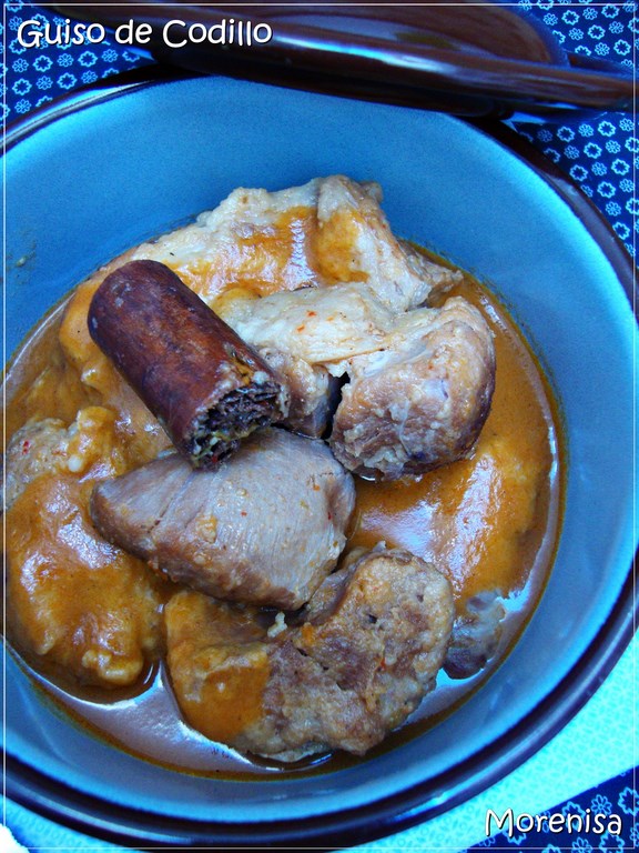 LA COCINA DE MORENISA: Guiso de Codillo