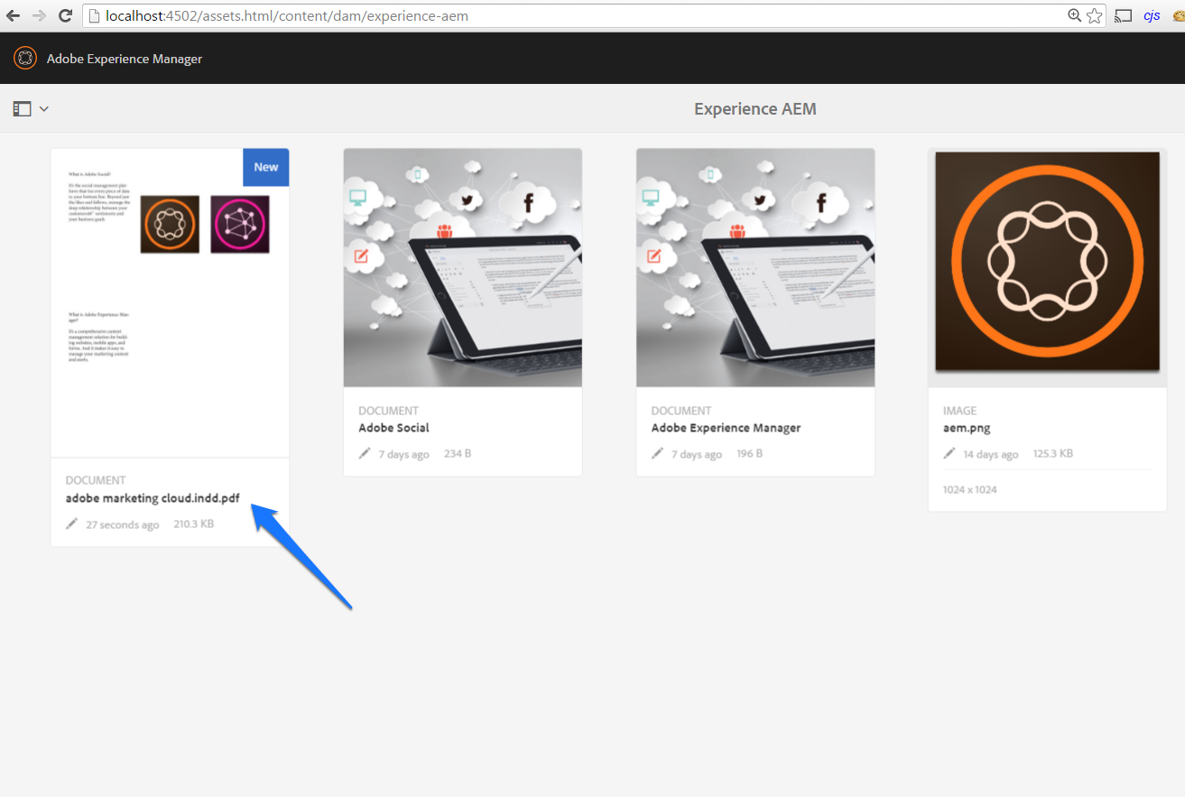 Experiencing Adobe Experience Manager (AEM, CQ): AEM 62 - InDesign CC ...