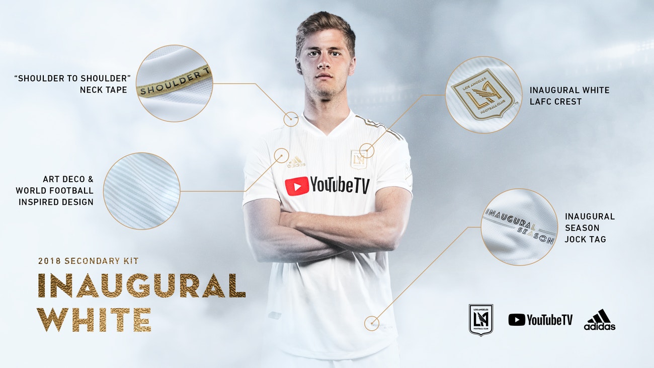 LAFC 2018 Inaugural Season Home + Away Kits Released - Footy Headlines