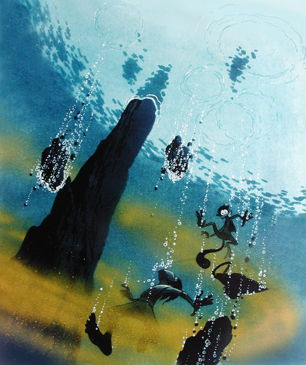 Production Art: Aladdin (1992)