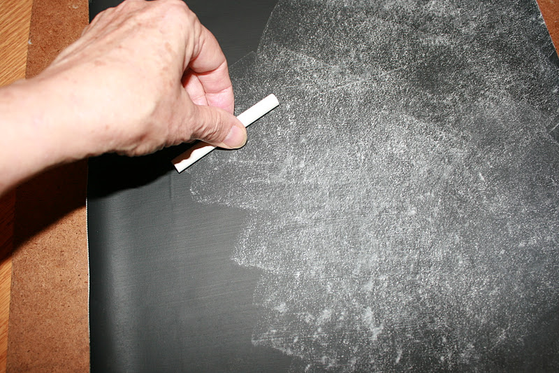 Buzzing and Bumbling: Chalkboard Tablecloth Tutorial