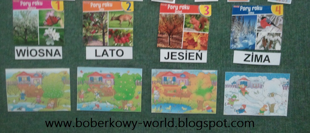 Boberkowy World : Cztery pory roku - konspekt zajęć dla 5-latków i ...