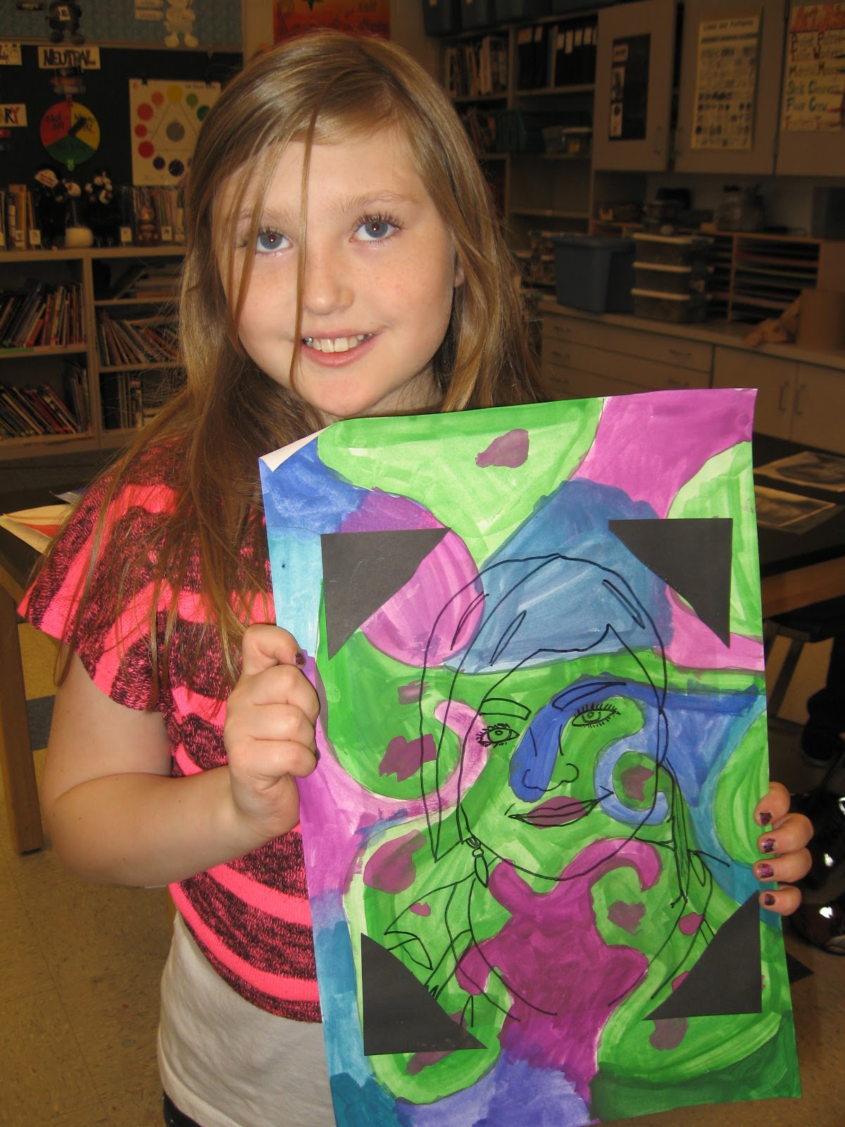 Jamestown Elementary Art Blog: 4th grade Mary Cassatt Self Portraits