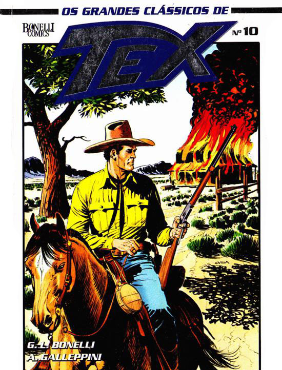 scans do tex: Os grandes classicos de Tex em cores 10