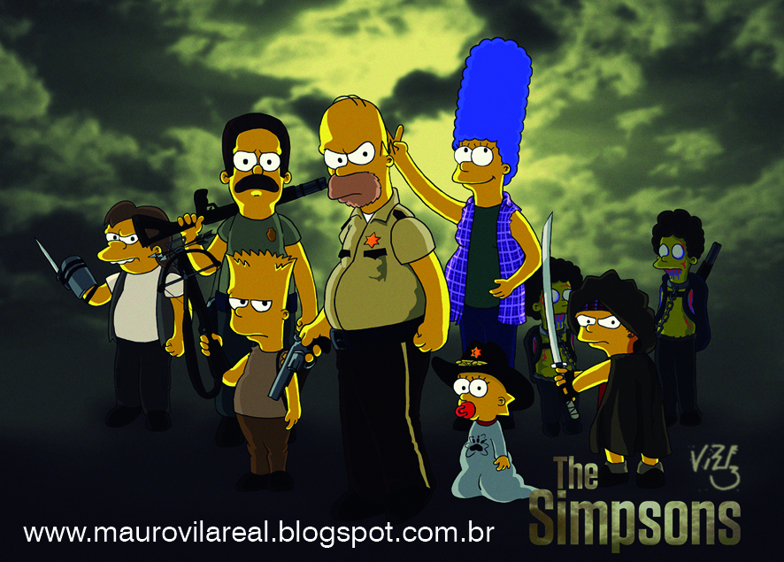The Walking Dead Simpsonizados (+ yapa) - Imágenes