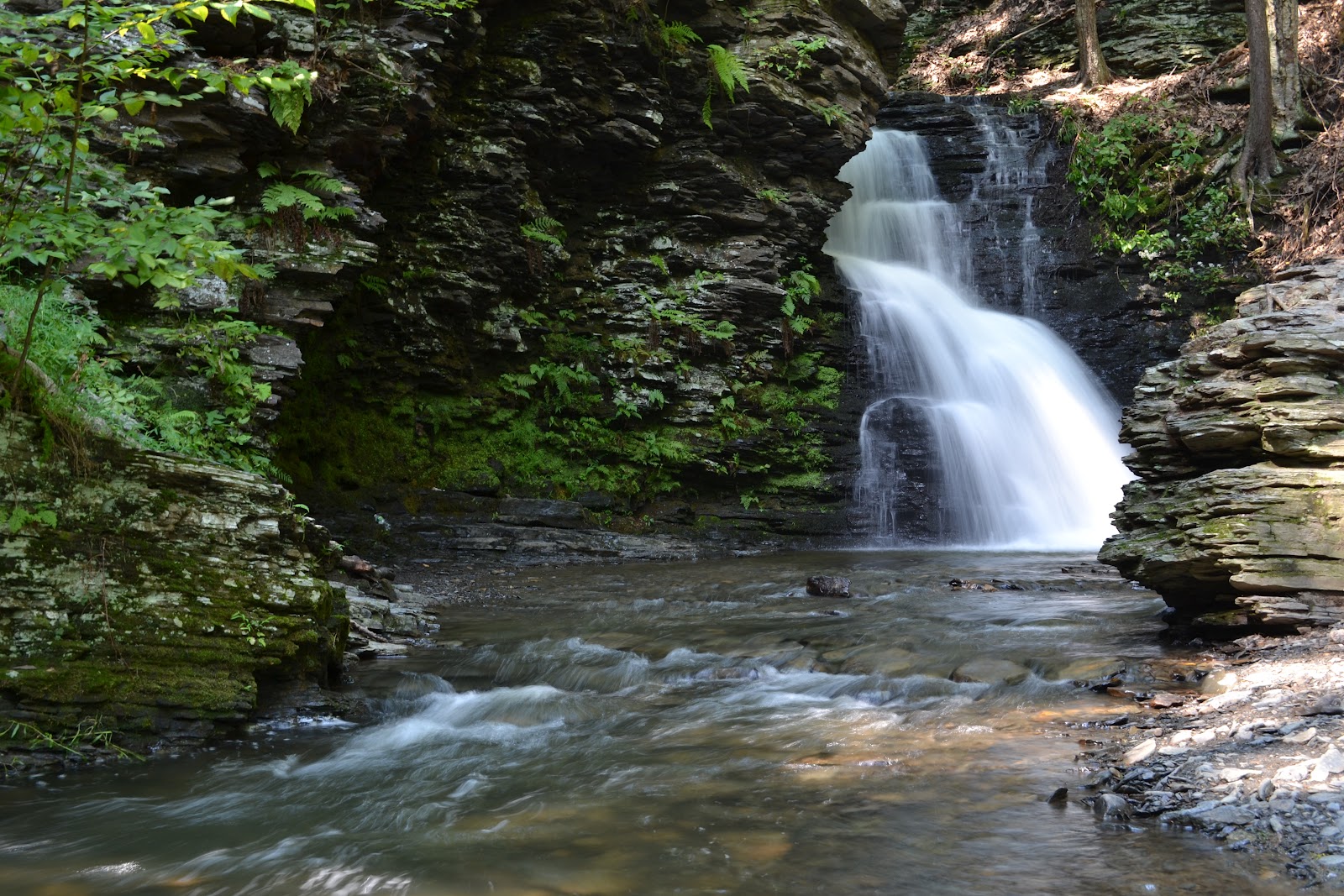 Nanda & Nathan The Travellers: Bushkill Falls -- The Niagara of ...