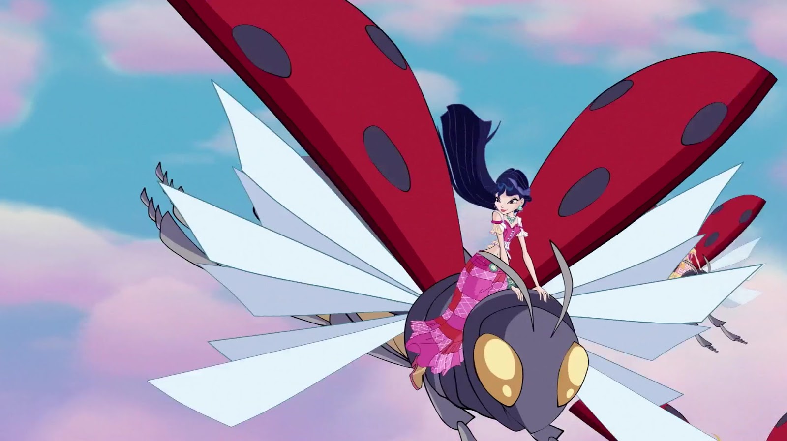 Resumen e imágenes del 3º episodio "The Flying School" Winx Club 6º ...