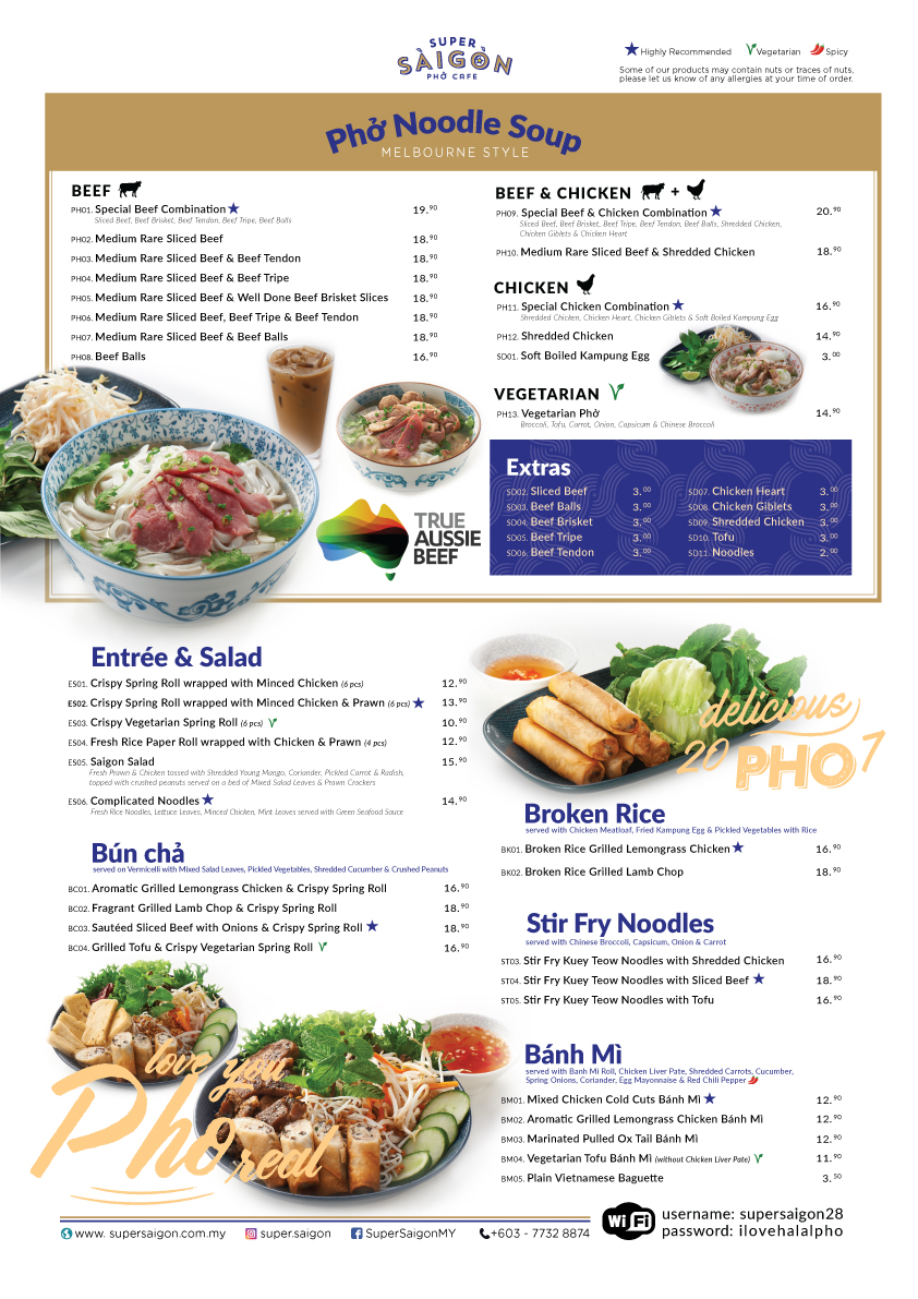 GoodyFoodies: Super Saigon Pho Cafe @ TTDI, KL