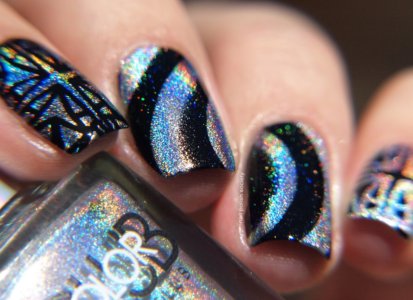 Nail Polish Society: ABC Challenge: H is for Holographic