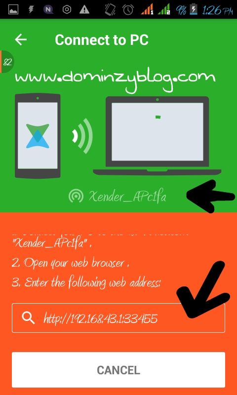How To Transfer Files With Your Computer Using Xender App ...