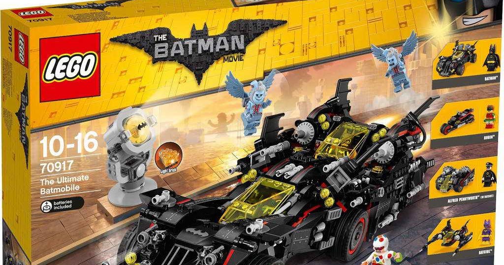 LEGO gosSIP: 290317 LEGO 70917 The Ultimate Batmobile box art