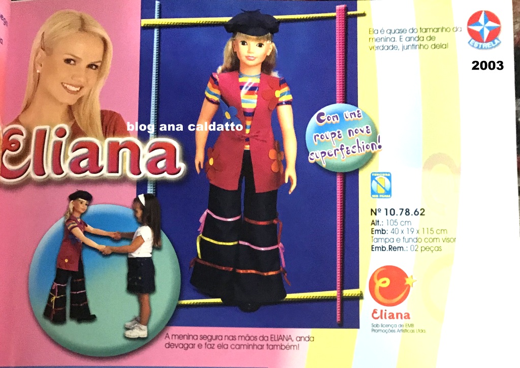 Ana Caldatto : Coleção Brinquedos e Boneca Eliana