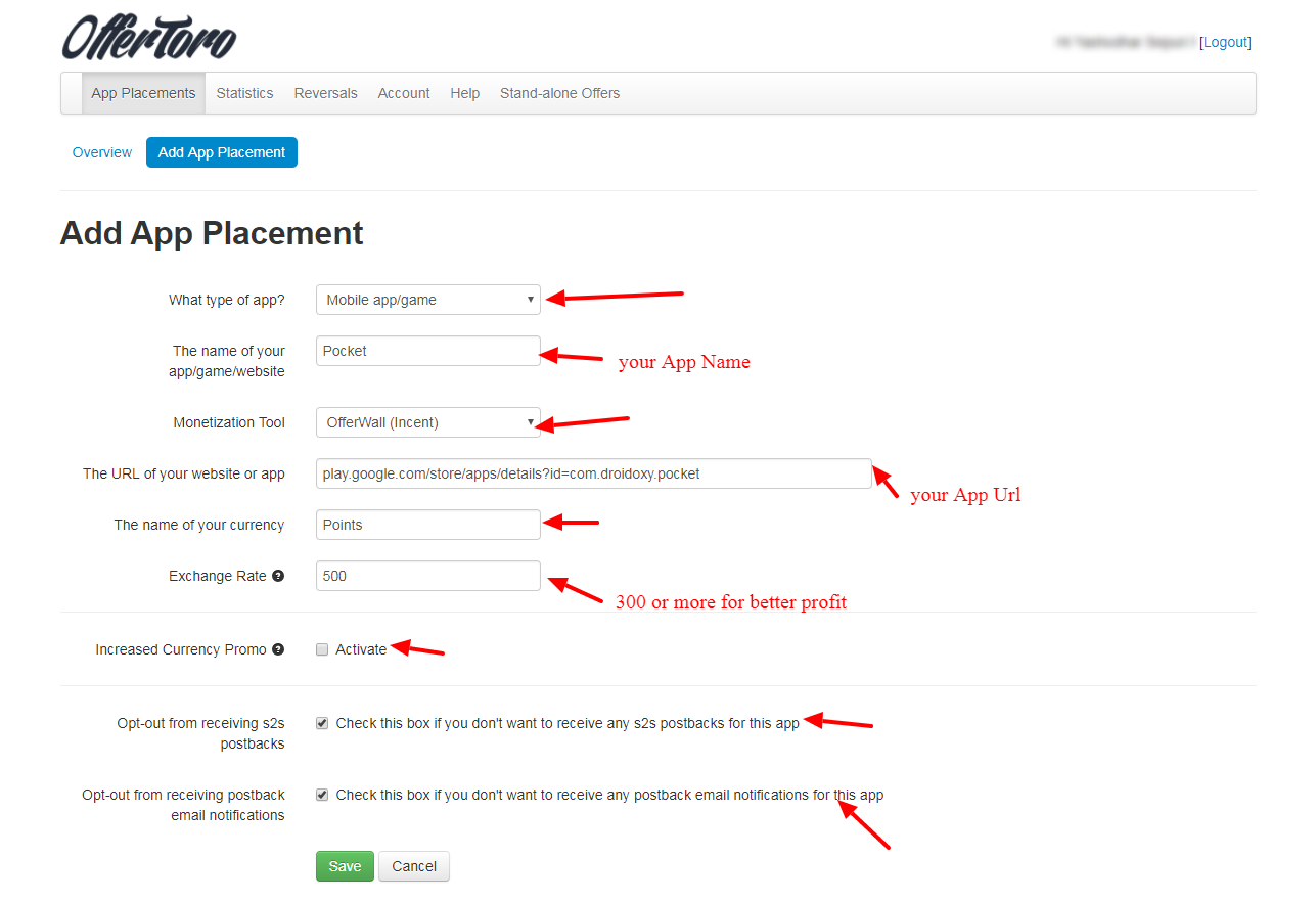 Adding OfferToro to Pocket - NIMBLE DEVELOPERS